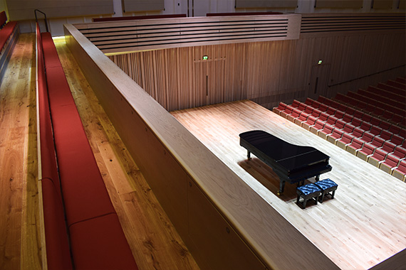 Seating layout | The Stoller Hall